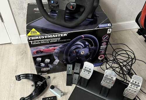 Игровой руль thrustmaster t300 alcantara