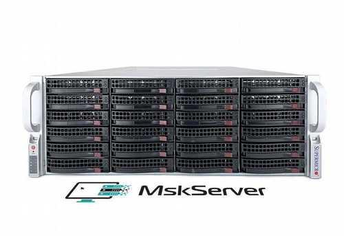 Сервер Supermicro 6047R-E1R24N 2x E5-2640v2 64Gb
