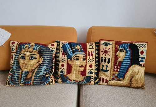 Подушки тема Египет ручная вышивка