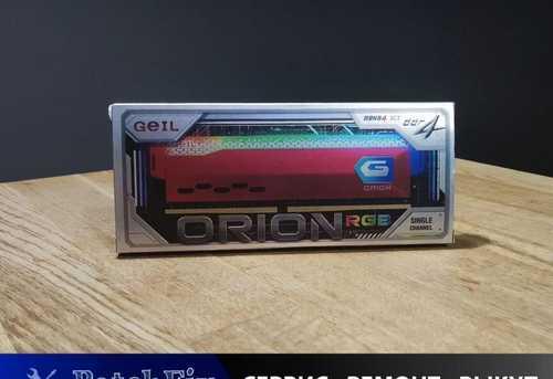 Оперативная память GeIL Orion RGB DDR4 8gb 3600mhz