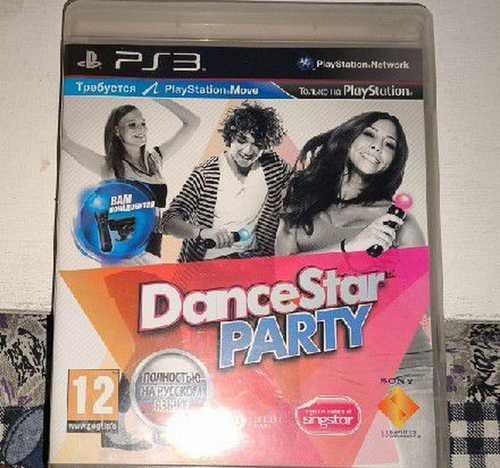 Диск DanceStar Party ps3 playstation 3