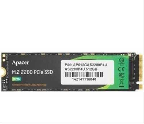 M.2 2280 512GB Apacer AS2280P4U Client SSD AP512GA