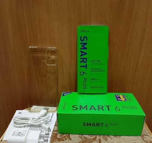 Infinix Smart 6 Plus, 2/64 ГБ