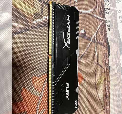 Оперативная память ddr4 hyperx fury 16gb2666