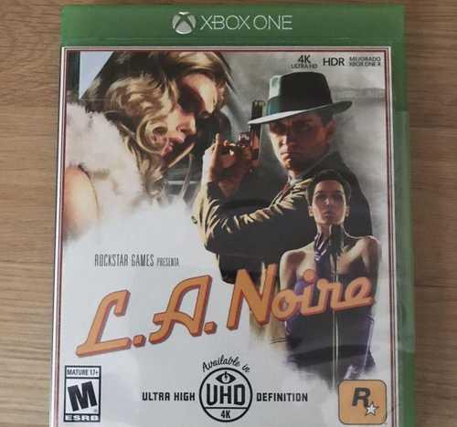 Игра L a noire Xbox One