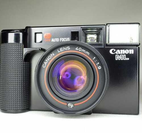 Canon AF35ML f/1,9 проверен с пленкой