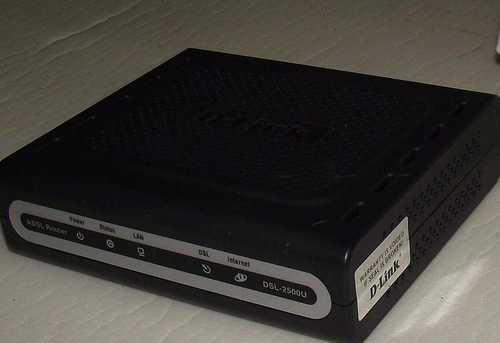 DSL модем D-Link DSL-2500U и две сетевые карты