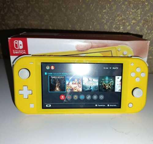 Nintendo switch lite не прошитая