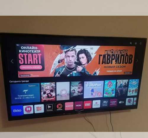 Телевизор SMART tv 4к 49 дюймов