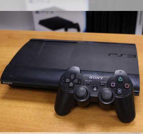 Sony PlayStation 3 Super Slim, 250 ГБ, Прошитая