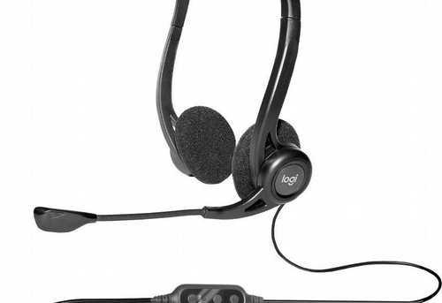 Гарнитура Logitech PC Headset 960 USB в упаковке