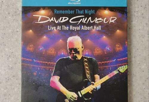 Bluray диски David Gilmour-Remember that night