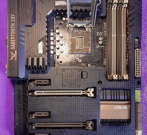 1150 asus sabertooth Z87 Материнская плата