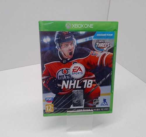 Игровые диски. Xbox One NHL 18