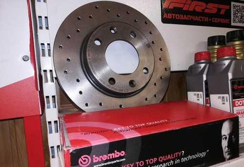 Задние Тормозные Диски brembo c перфорацией