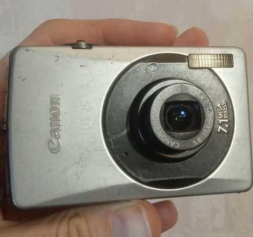 Фотоаппарат canon ixus 75, рабочий