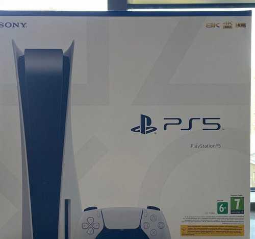 Sony playstation 5 ps5 с дисководом 2 джойстика