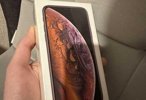 iPhone XS 256gb Gold новый восстановленный