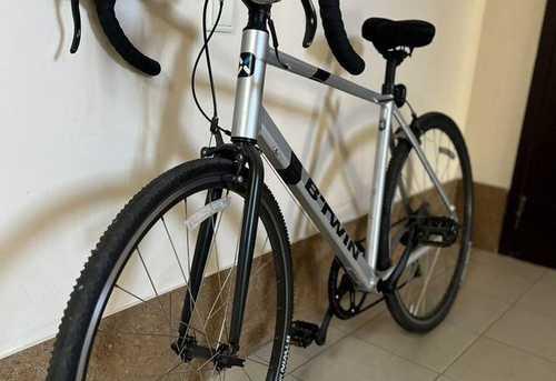 Шоссейный велосипед Btwin Triban 100