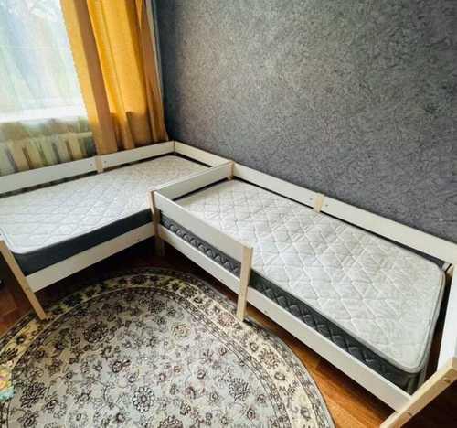 Детская кровать новая от 3 лет с бортиками