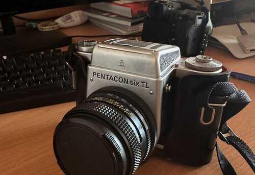 Плёночный фотоаппарат pentacon six tl