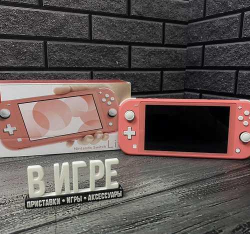 Прошитый Nintendo Switch Lite   256gb карта памяти