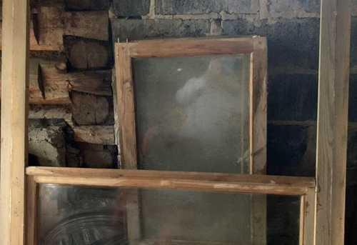 Деревянные окна, деревянное дверное полотно
