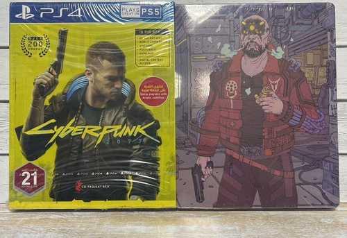 Cyberpunk 2077 PS4 + maelstorm steelbook