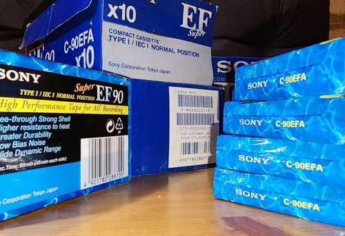 Аудиокассеты sony EF-90 super
