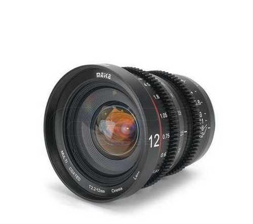 Объектив Meike 12mm T2.2 Cinema Lens MFT Mount