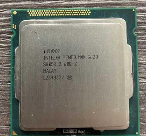 Процессор intel pentium G620 2.6GHZ
