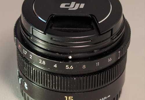 Объектив Panasonic Leica DJI MFT 15 мм, F/1.7