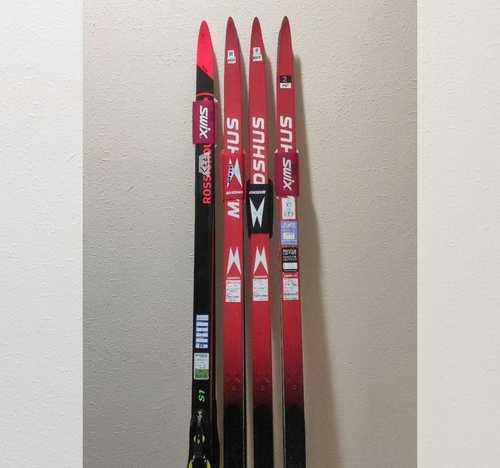 Беговые лыжи Rossignol premium, Madshus redline