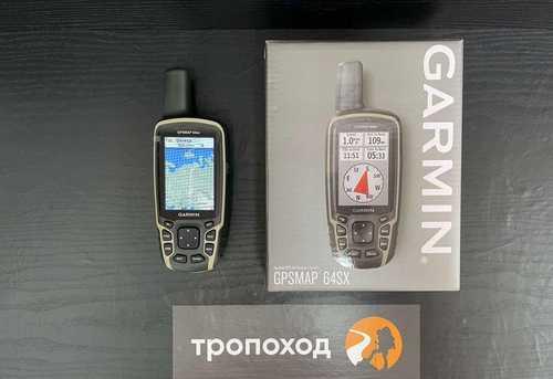 Навигатор Garmin GPSmap 64sx с картой РФ