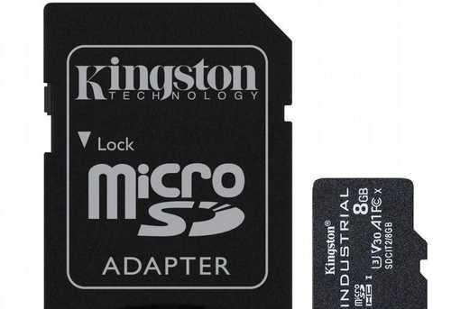 Карта памяти microSD Kingston Class 10, U1 8 гб