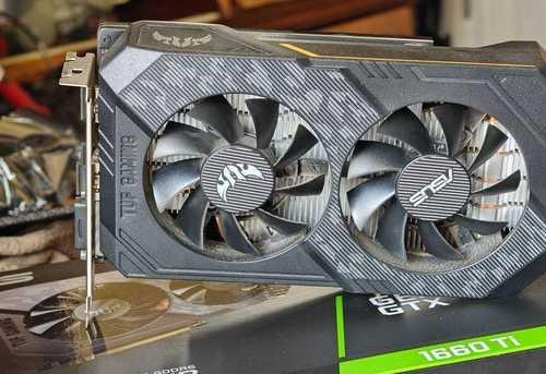 Видеокарта gtx 1660ti Asus TUF