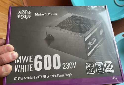 Блок питания Cooler Master MWE 600W, ATX