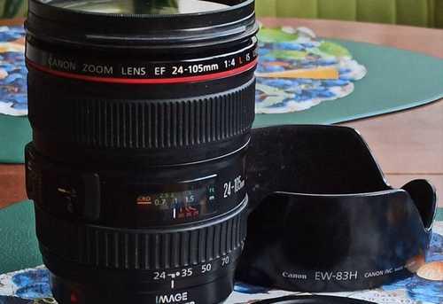 Объектив Canon EF 24-105mm 1:4 L IS USM