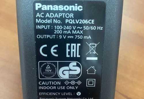 Блок питания 9v 750mA Panasonic pqlv206ce