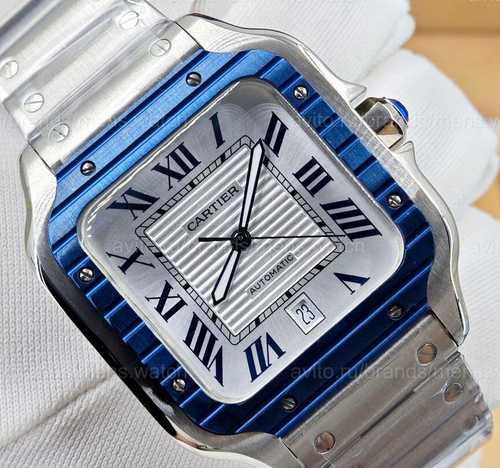 Cartier Santos мужские механические часы