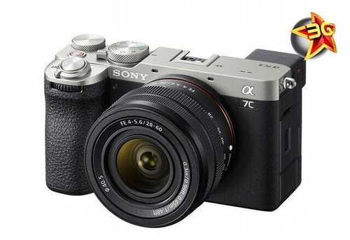 Фотоаппарат Sony Alpha ilce-7CM2 Kit 28-60mm Silve