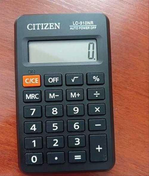 Калькулятор Citizen LC-310NR