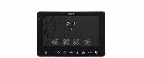 Black Видеодомофон atis