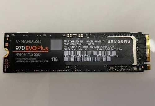 M.2 SSD Samsung 970 EVO Plus 1 тб