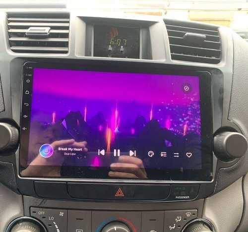 Магнитола Toyota Highlander Android IPS DSP