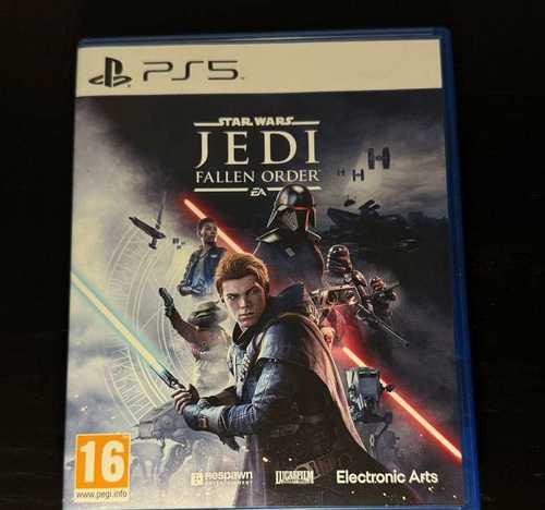Star Wars jedi fallen order ps5 диск
