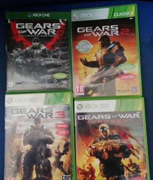 Игры Gears of war для Xbox One и 360