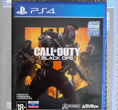 Call of Duty Black ops 4 (ps4) диск