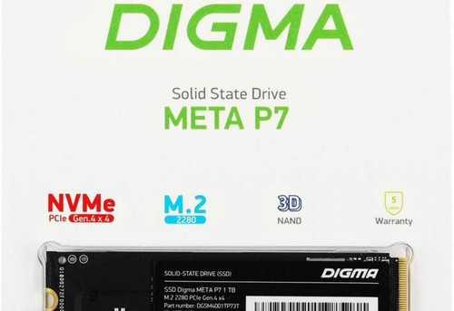 SSD накопитель Digma Meta P7 dgsm4001TP73T 1тб, M