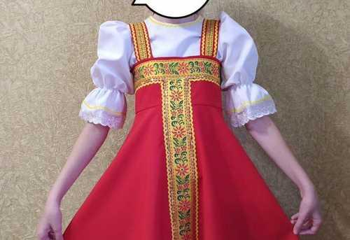 Прокат Русский народный костюм - сарафан-платье